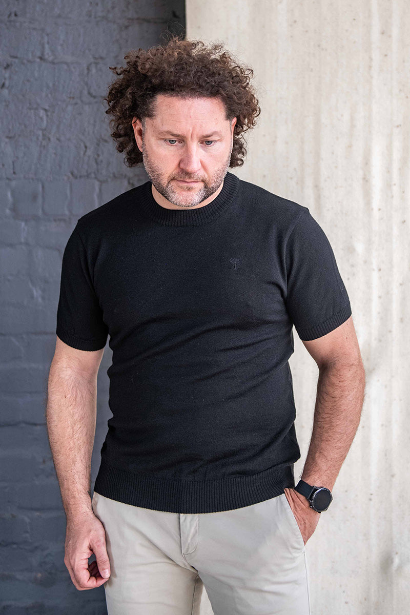 Men's Knitted Crew Neck T-Shirt – Gerber & CO